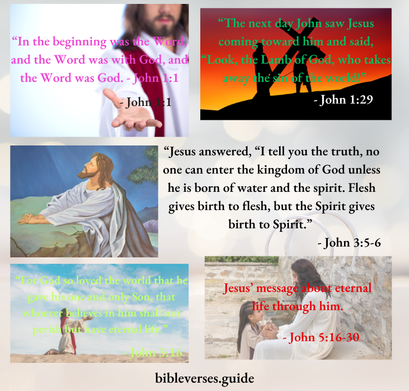 The Book Of John - Bible Verses