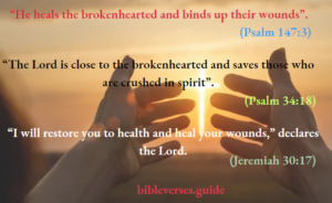 Prayers For Healing And Restoration - Bible Verses