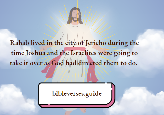 Rahab – Taking A Chance On God - Bible Verses