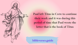 The Book Of Titus And The Book Of Philemon - Bible Verses