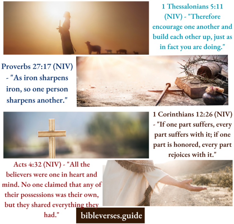 Bible Verses about Unity And Fellowship - Bible Verses