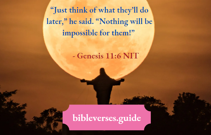 Genesis 11:4 - Why Was It Wrong To Build A Tower? - Bible Verses