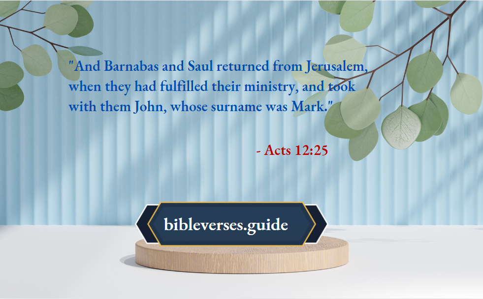 Acts Of The Apostles - Acts Chapter 12 - Bible Verses