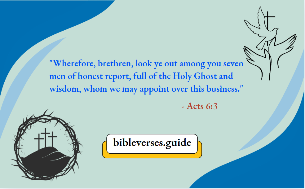 Acts Of The Apostles - Acts Chapter 6 - Bible Verses