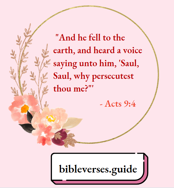 Acts Of The Apostles - Acts Chapter 9 - Bible Verses