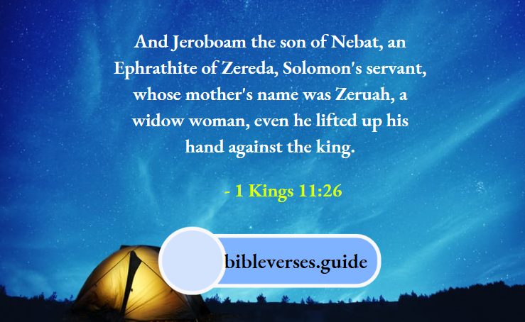 1 Kings Archives - Bible Verses