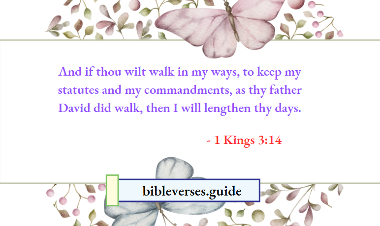 1 Kings Archives - Bible Verses