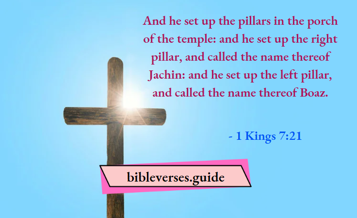 1 Kings 7: The Glory Of Solomon’s Architectural Achievements - Bible Verses