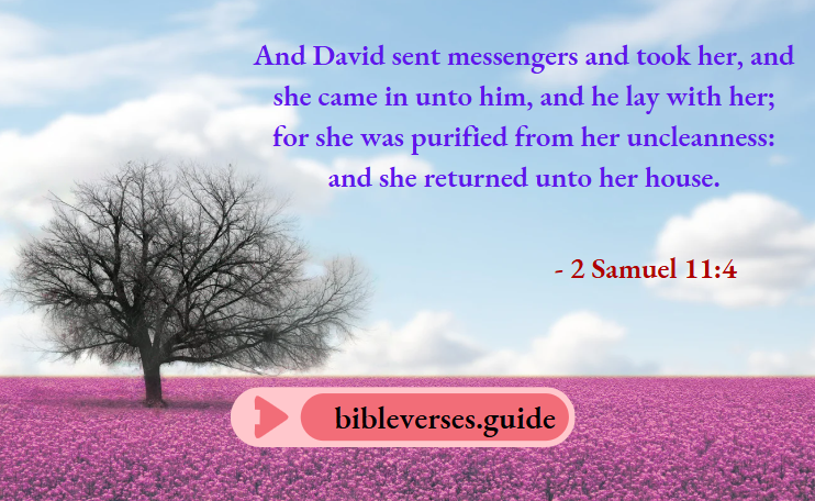 2 Samuel 11 How Even The Faithful Can Fall - Bible Verses