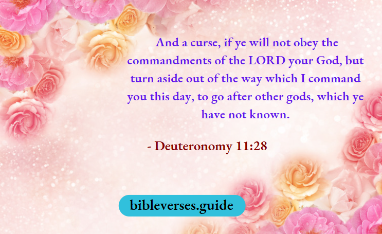 Deuteronomy 11: The Blessings Of Obedience And Remembering God's ...