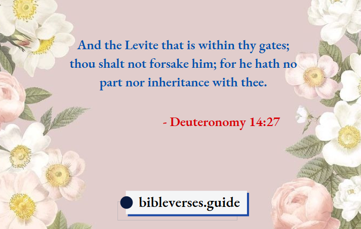 Deuteronomy 14: Living As God’s Holy People Through Obedience And ...