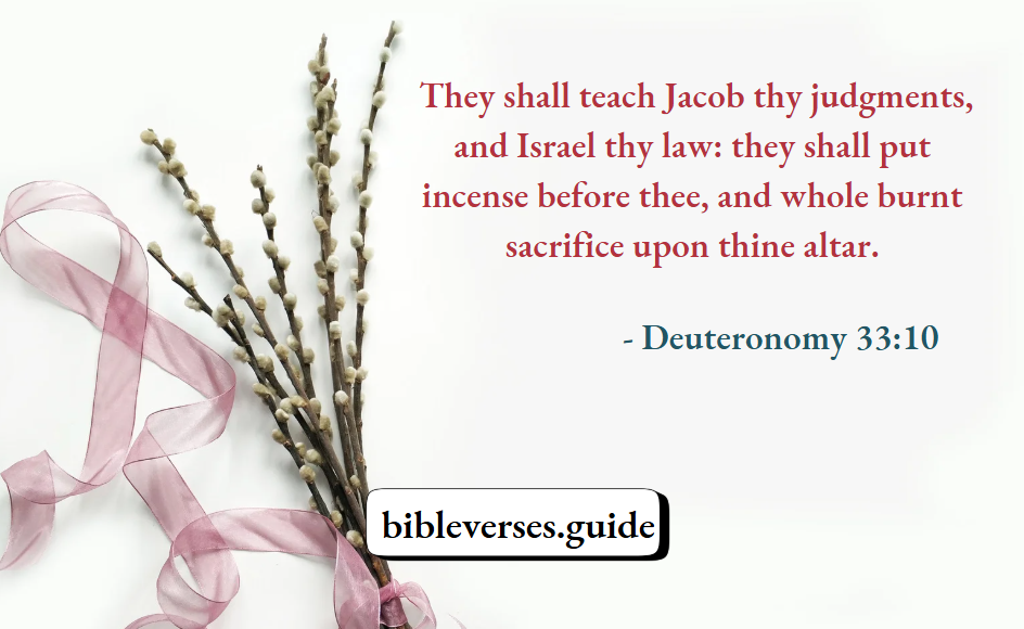 Deuteronomy 33: Moses’ Final Blessings On The Tribes Of Israel - Bible Verses