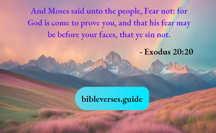 Exodus 20 The Ten Commandments: God’s Moral Law For His People - Bible Verses