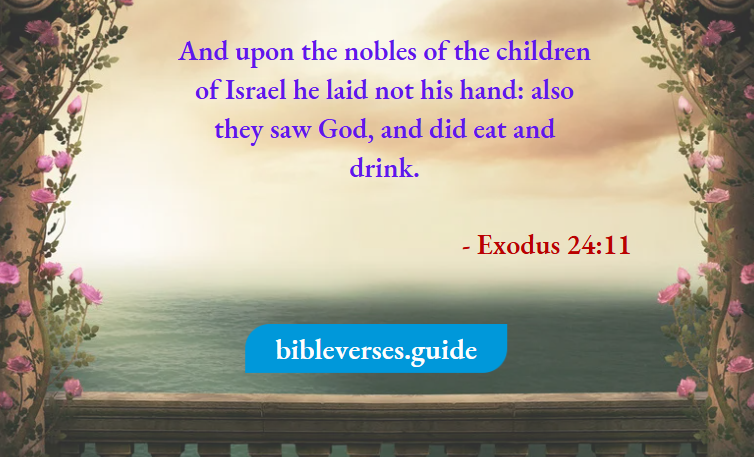 Exodus 24 The Covenant Sealed: Israel Commits To Obedience - Bible Verses
