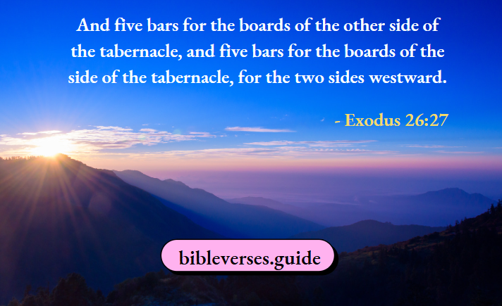 Exodus 26 The Tabernacle’s Curtains: A Symbol Of God’s Holiness - Bible Verses