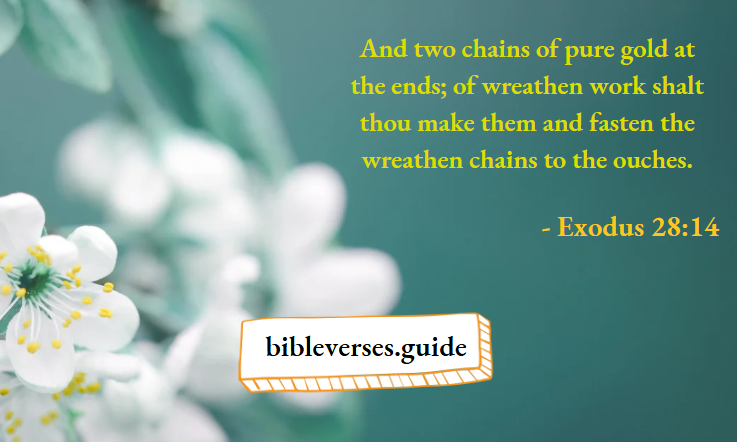 Exodus 28 Priestly Garments: Holiness In Ministry - Bible Verses