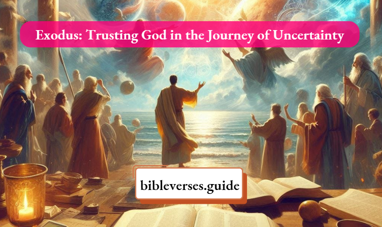 Exodus: Trusting God in the Journey of Uncertainty - Bible Verses