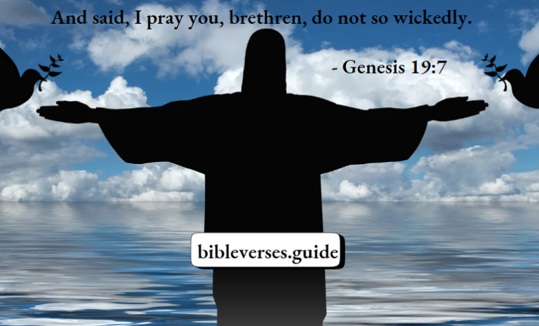 Genesis 19 A Tale Of Judgment And Salvation - Bible Verses