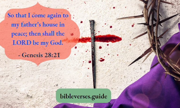 Genesis 28 Divine Promises And Human Commitments - Bible Verses