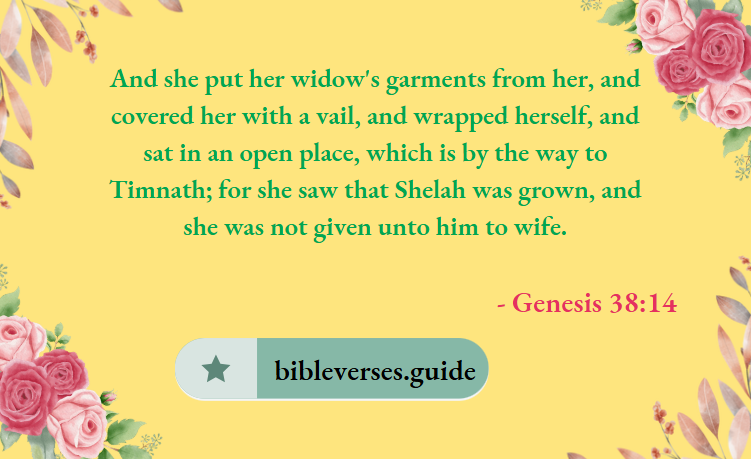 Genesis 38 The Unexpected Path To God’s Promise - Bible Verses