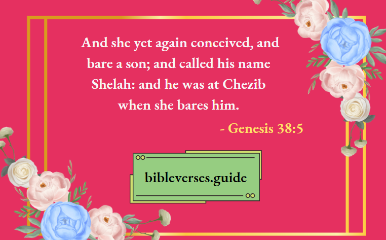 Genesis 38 The Unexpected Path To God’s Promise - Bible Verses