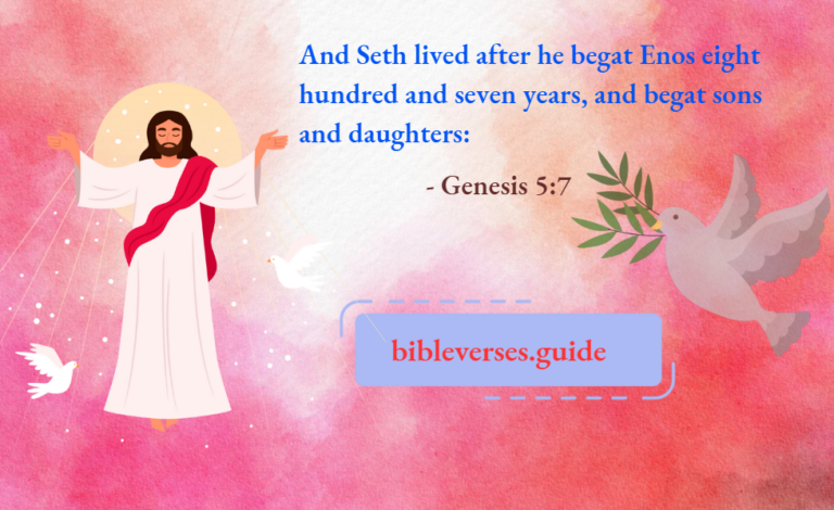 Genesis 5 The Legacy Of Faith And Mortality - Bible Verses