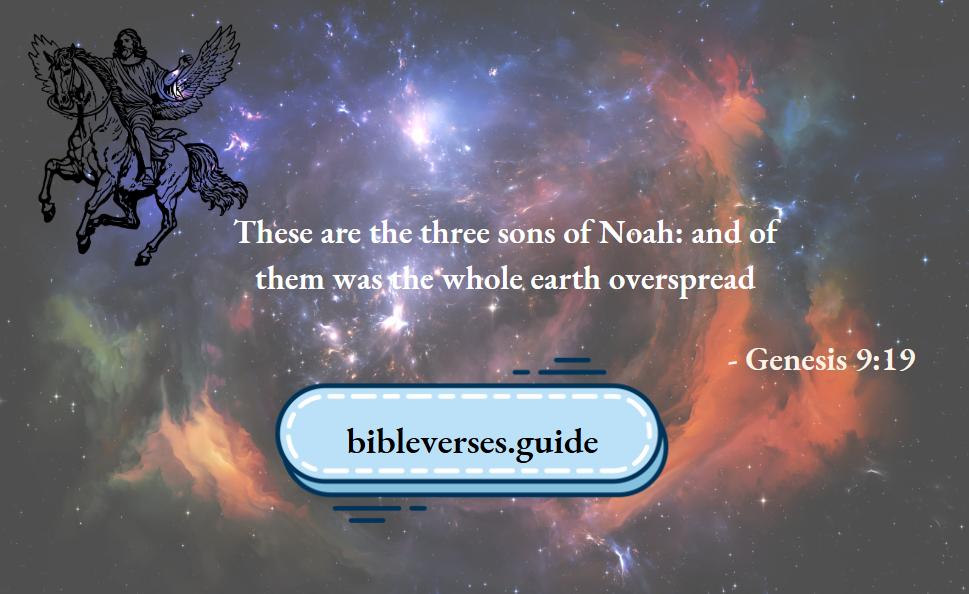 Genesis 9 God’s Covenant With Noah And All Creation - Bible Verses