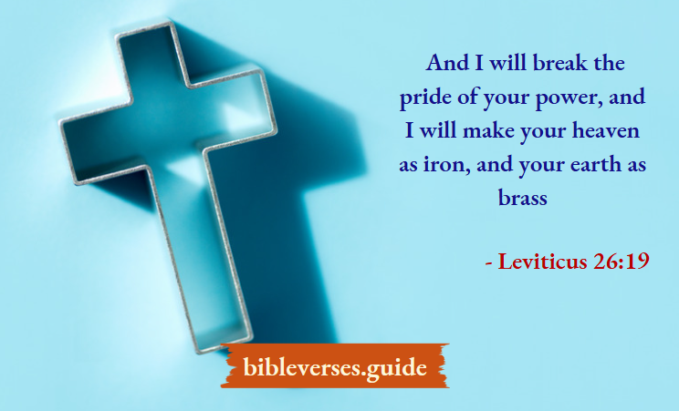 Leviticus 26: God’s Promises And Warnings For His People - Bible Verses