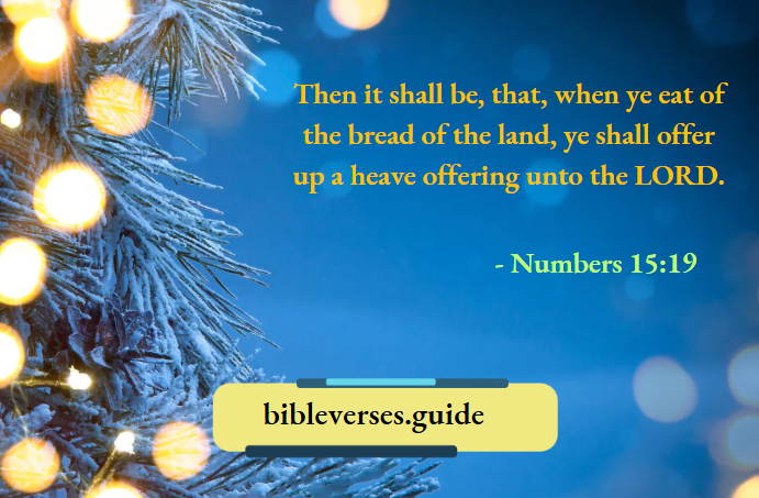 Offerings And Reminders: Living In Obedience In Numbers 15 - Bible Verses