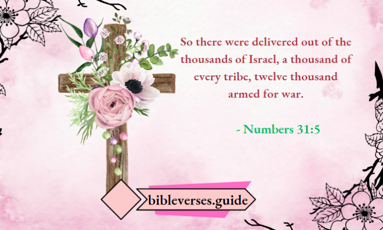 Victory Over Midian: Obedience And Judgment In Numbers 31 - Bible Verses