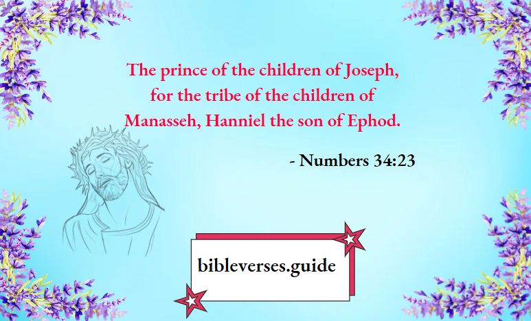 Defining The Promised Land: God's Sovereignty In Numbers 34 - Bible Verses