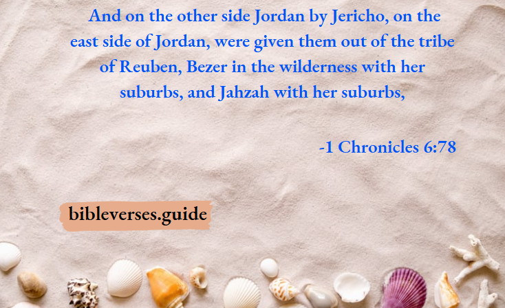 1 Chronicles 6: A Deep Dive Into The Levitical Priesthood - Bible Verses