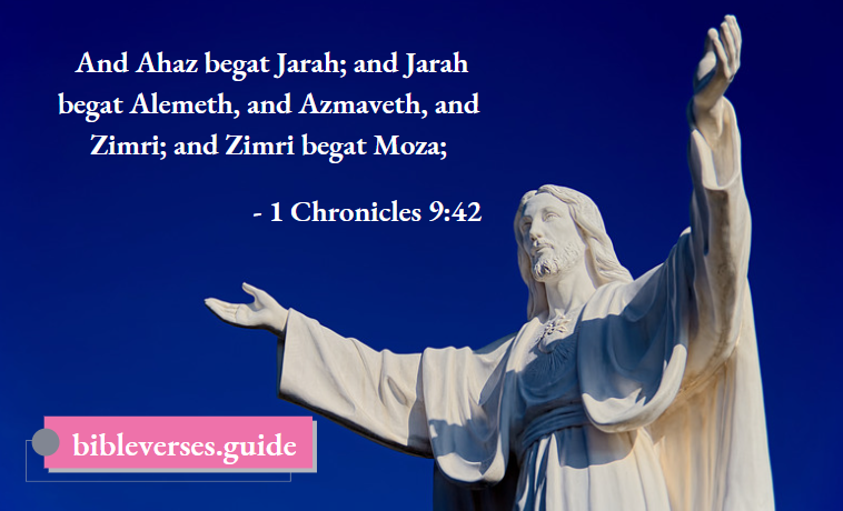 1 Chronicles 9: The Duties Of Levites And Gatekeepers - Bible Verses