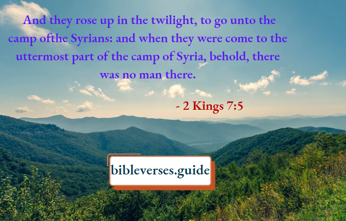 2 Kings 7: The Triumph Of Faith And God's Promise Of Deliverance ...