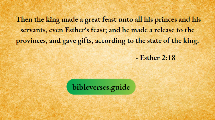 Esther 2: A Story Of Providence, Courage, And Faith - Bible Verses