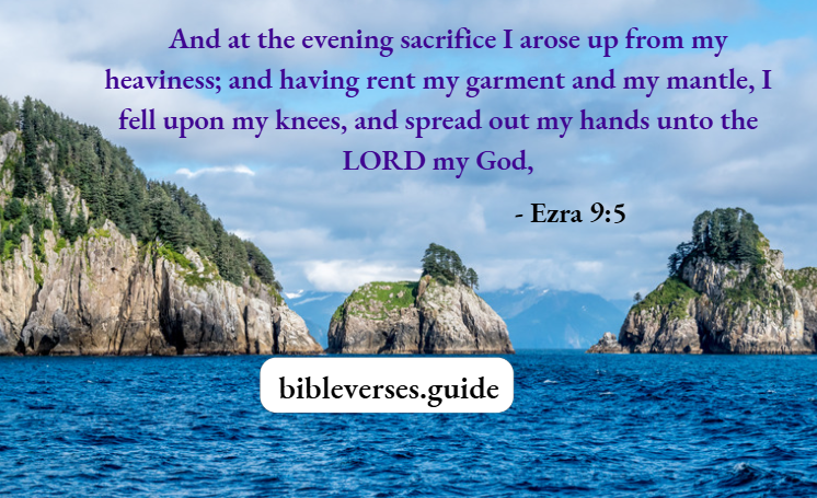 Ezra 9: A Cry For Mercy And Repentance - Bible Verses