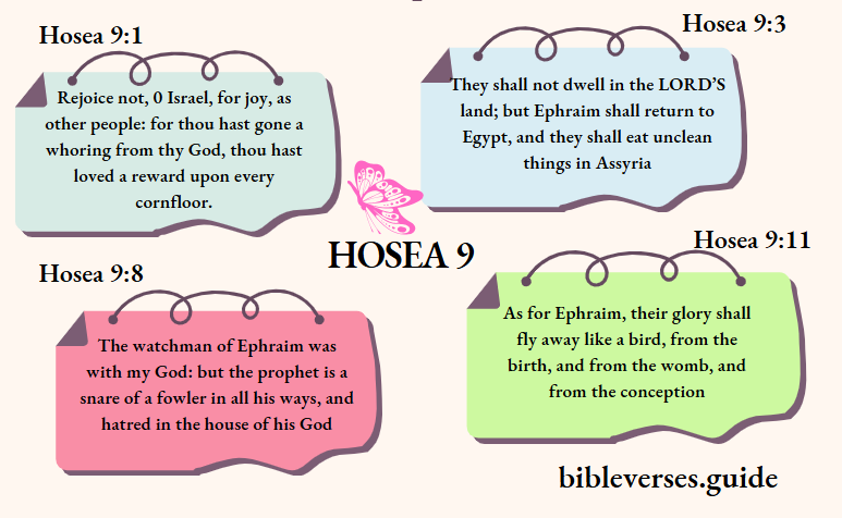 Hosea 8: Turning Back To God Before It’s Too Late - Bible Verses