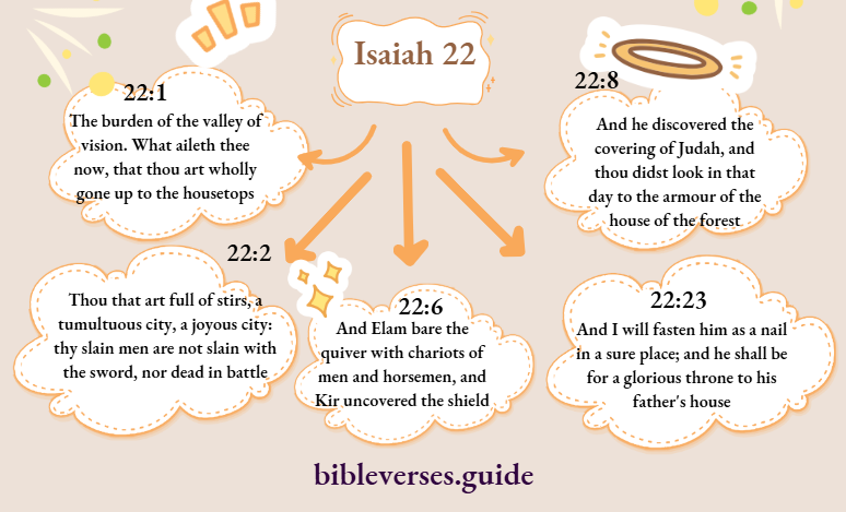 Isaiah 22: Trusting In God, Not Human Strength - Bible Verses