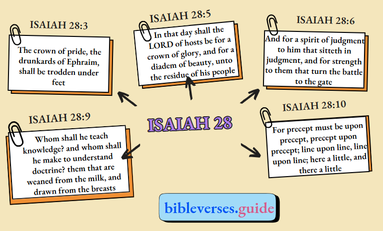 Isaiah 28: A Message Of Judgment And Renewal - Bible Verses