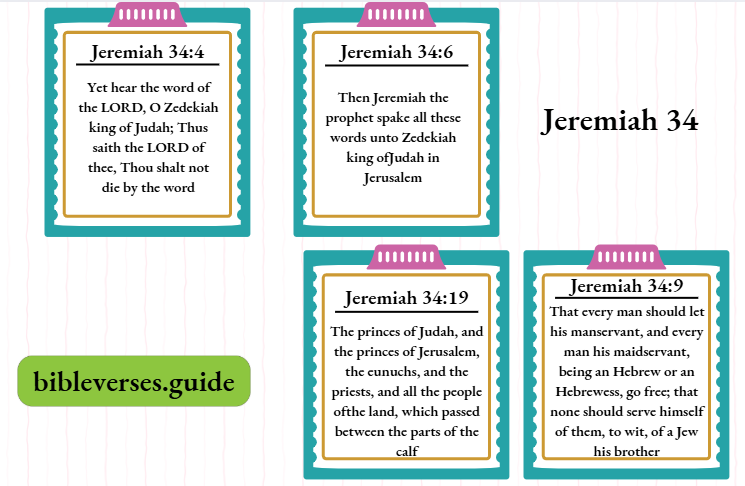 Jeremiah 34: The Cost Of Breaking Promises To God - Bible Verses