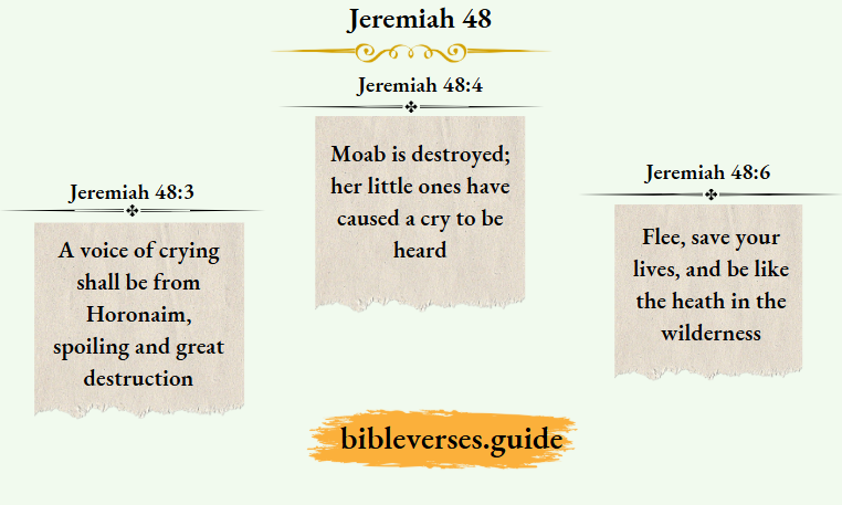 Jeremiah 47: God’s Judgment On The Philistines - Bible Verses