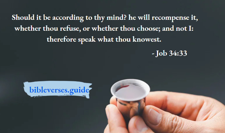 Job 34: A Young Man’s Defense Of God’s Perfect Justice - Bible Verses