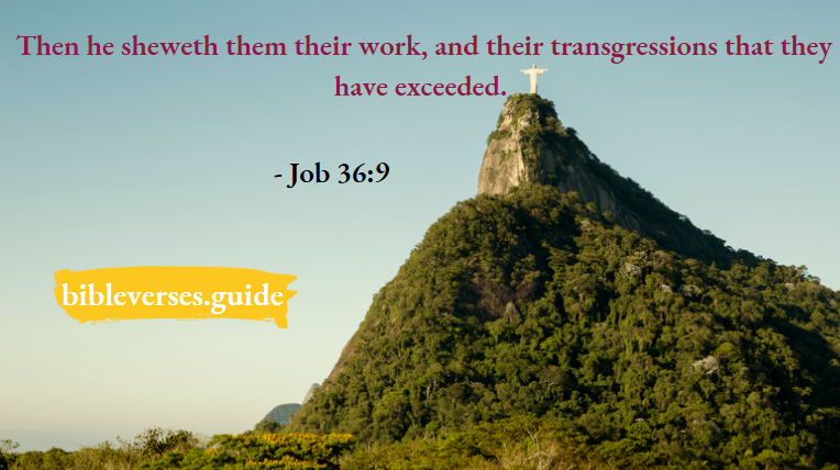 Job 36: Elihu’s Final Appeal To Acknowledge God’s Justice - Bible Verses