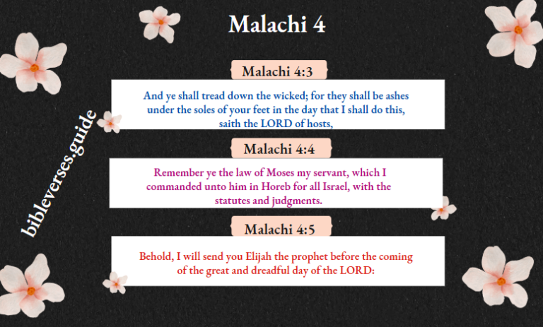 Malachi Archives - Bible Verses