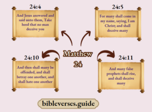 Matthew 24: Preparing For The Return Of The King - Bible Verses