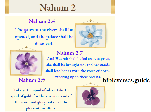 Nahum 2: God’s Power Over Earthly Empires - Bible Verses