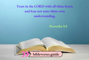 Proverbs 3: A Guide To Trusting God Fully - Bible Verses