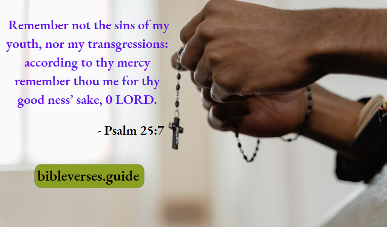 Psalm 25: God’s Paths Of Mercy And Love - Bible Verses